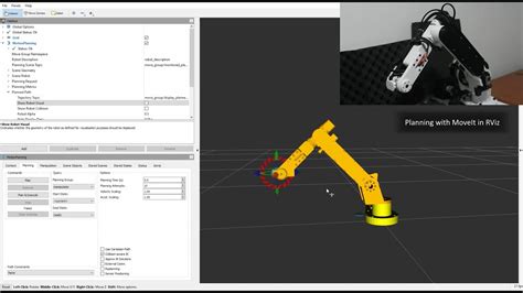3d Printed Robotic Arm With Ros And Moveit Youtube