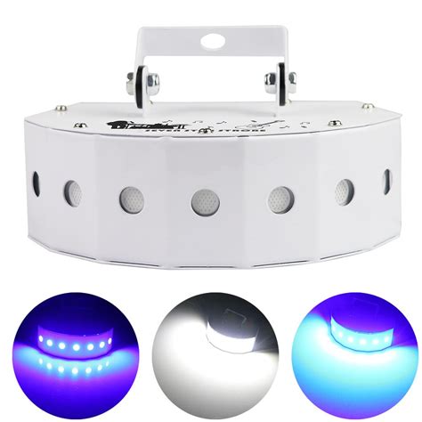 LED X W White DJ Disco Strobe Light Sound Flash Vicedeal