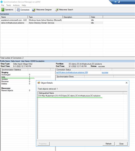 Setting UP AD Connect Azure