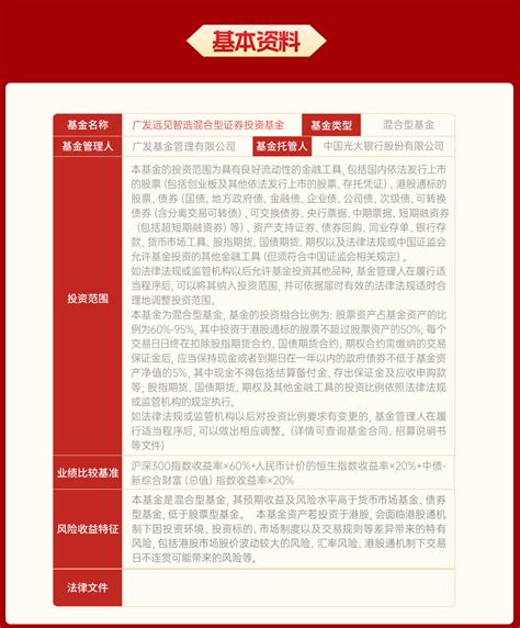 广发远见智选混合型基金 广发基金
