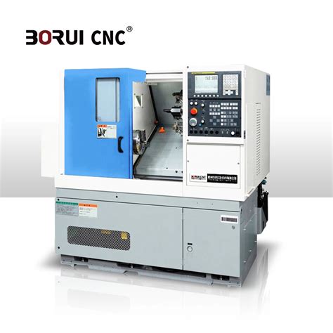 Slant Bed Mini Cnc Lathe 220v Cnc Lathe With Live Tooling Metal Slant Bed Cnc Lathe Machine Br