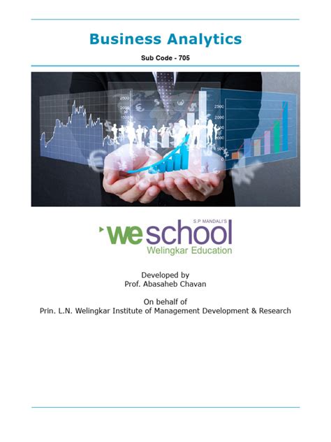 business analytics 705 v1 pdf analytics predictive analytics