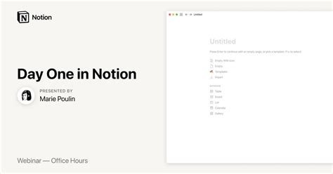 notion office hours day one in notion notion webinare