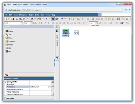 Create Data Visualizations In Cognos BI With SAP Concur Data