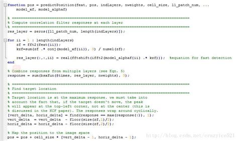 目标跟踪算法——hcf：hierarchical Convolutional Features For Visual Tracking Hcf