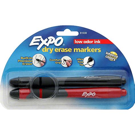 Expo Dry Erase Markers Low Odor Ink Intense Colors Shop Sun Fresh