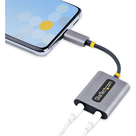 Buy The Usb C Headphone Splitter Dongle With Mic Usbc Audio Splitter Online