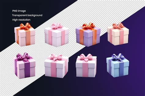 Premium Psd Ui Elegance 3d Rendered T Box Icons