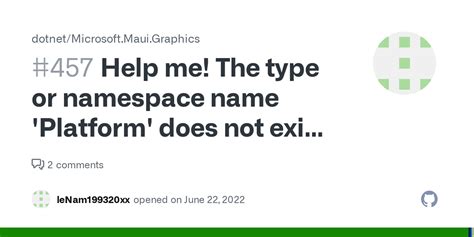 Help Me The Type Or Namespace Name Platform Does Not Exist In The Namespace Microsoftmaui