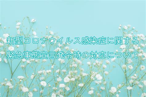 【重要】新型コロナウイルス感染症に関する緊急事態宣言の延長に伴う対応について ゆめかわいいハンドメイド通販・販売 Lara Lovely
