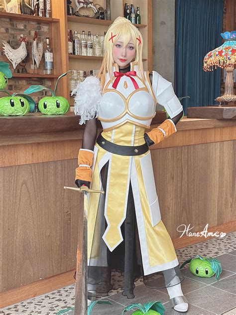 Konosuba Darkness Cosplay By Haneame Rcosplaygirls