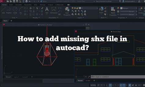 How To Add Missing Shx File In Autocad