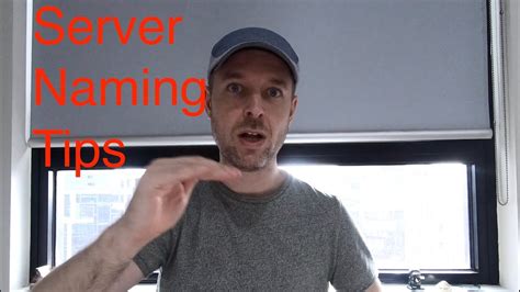 How Should A Server Be Named Server Naming Conventions And Structure Youtube