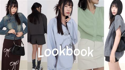 Lookbook 드디어 개강룩 가져왔어요—̳͟͞͞♡ 인터넷 쇼핑몰에서만 21가지 제품 Youtube