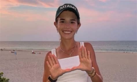 Donald Trumps Granddaughter Kai 17 Poses On Miami Beach To Celebrate
