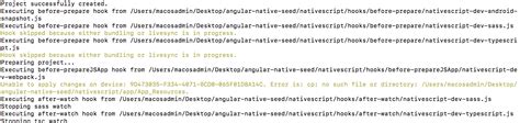 Stopping Tsc Watch · Issue 104 · Teammaestroangular Native Seed · Github