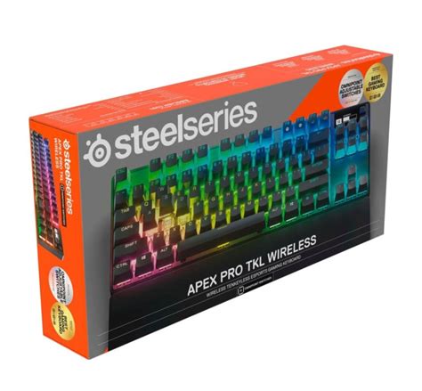 Игровая клавиатура Steelseries Apex Pro Tkl Wireless 2023 купить на Ozon по низкой цене в