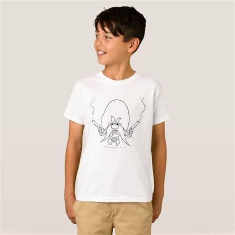 Yosemite Sam Smoking Guns T Shirt Zazzle