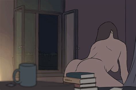 Animation Of Brunette Riding Cock While Being Rphavok20