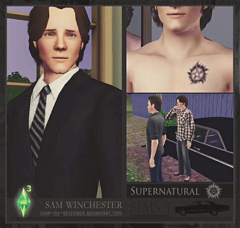 Sam E Dean Winchester Em The Sims 4 Em 2025 Sims The Sims Sims 4