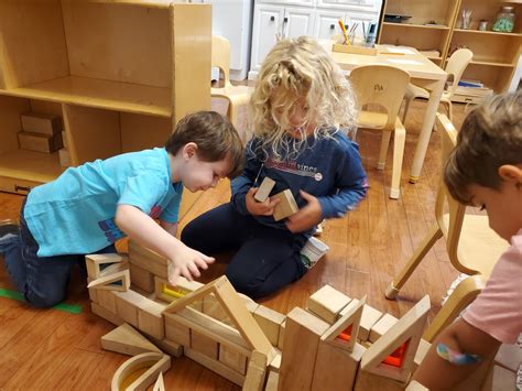 Building With Unit Blocks Barrow Street Nursery School