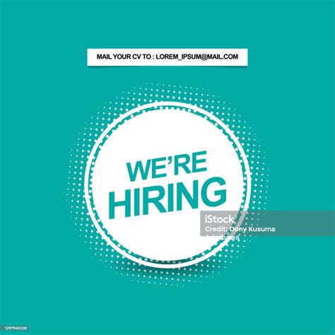 배너 발표 및 포스터 배경에 대한 벡터 디자인을 채용하고 있습니다 구인 중에 대한 스톡 벡터 아트 및 기타 이미지 구인 중 0명 객실 있음 Istock
