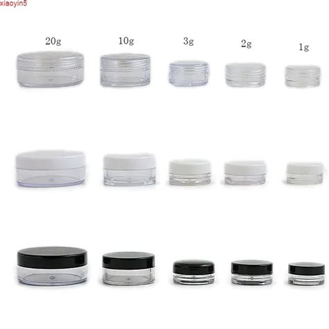 ₩340133에서 1000 X 1g 2g 3g 10g 20g 리필 할 수있는 병 여행 얼굴 크림 로션 화장품 컨테이너 플라스틱