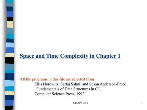 ppt space and time complexity in chapter 1 powerpoint presentation free download id 525821