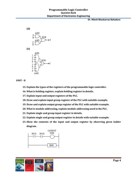 Question Bank Programmable Logic Controller Pdf