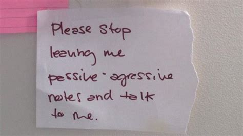 Best Passive Aggressive Notes The Advertiser