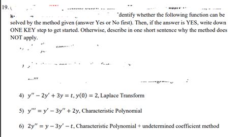 Solved 19 Dentify Whether The Following Function Can Be