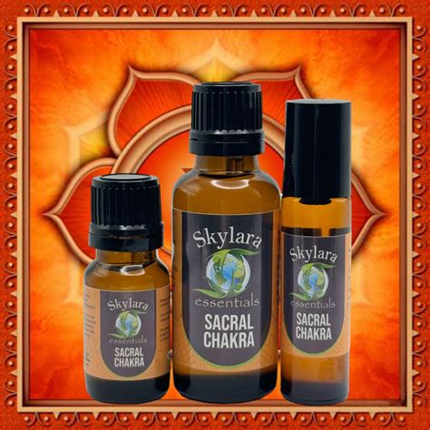 Sacral Chakra Essential Oil Blend Skylara Essentials
