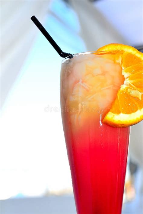 Sex On The Beach Cocktail Stock Image Image Of Orange 73488781