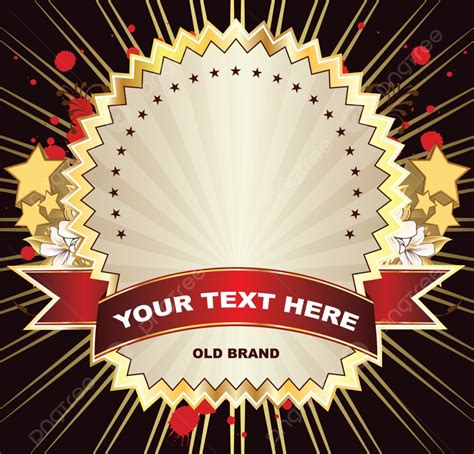 그런 지 배너와 벡터 레이블 템플릿 Psd 다운로드 디자인 자료 다운로드