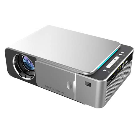 T6 Mini Android Projector 70 Ansi Lumens 1280X720 Full HD 2400 Lumens LED Home Cinema Wifi