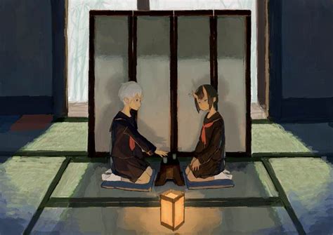 一张与羊羹完全没有关係的图 插画师OTHERS的鬼族少女插画图片 BoBoPic