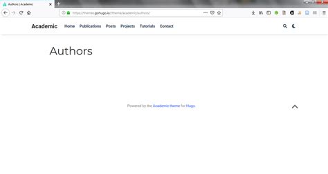 Add Author Index Page Issue HugoBlox Hugo Blox Builder GitHub