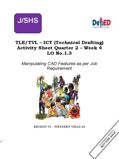 Ict Tech Drafting J Shs Quarter 2 Las4 Final Pdf Educational Technology Learning