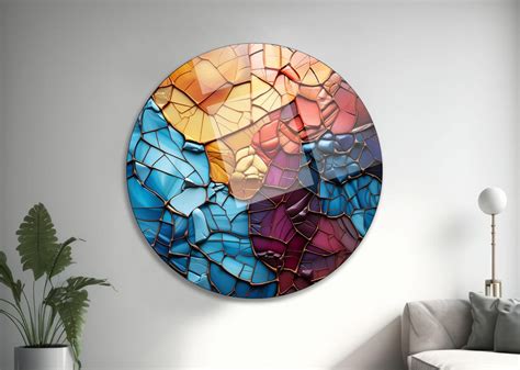Tempered Glass Art Glass Wall Art Decor Home Decor T For Him