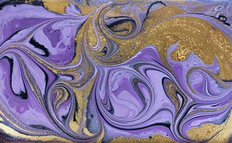 대리석 추상 아크릴 배경입니다 바이올렛 마블 작품 텍스처입니다 대리석된 리플 패턴입니다 0명에 대한 스톡 벡터 아트 및 기타 이미지 Istock