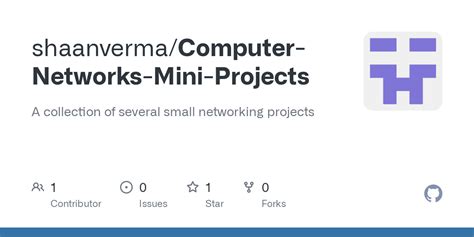 Github Shaanverma Computer Networks Mini Projects A Collection Of Several Small Networking