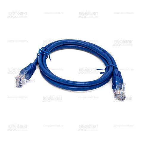 Кабель патч корд U Utp 5e кат 1м Filum Fl U5 C 1m Bl купить с доставкой по России