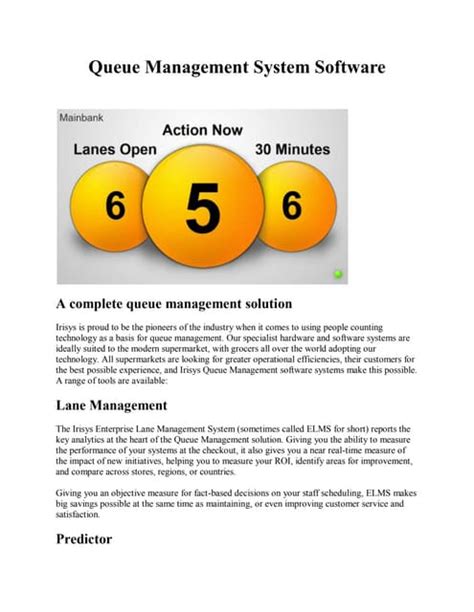 Electronic Queue Management Pdf Technology And Computing