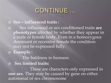 Sex Linkage Ppt