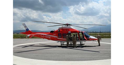 Медицинският хеликоптер транспортира пациент с дисекация на гръдна аорта до София