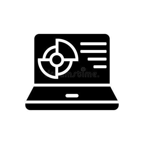 Data Analysis Icon Vector Data Science Illustration Sign Analytics