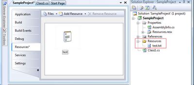 Visual Studio Adding And Using Resource Files Filip S Technical Blog