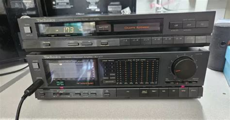 VINTAGE TECHNICS SU X Amplifier With Free Technics ST X L Tuner Rare PicClick UK