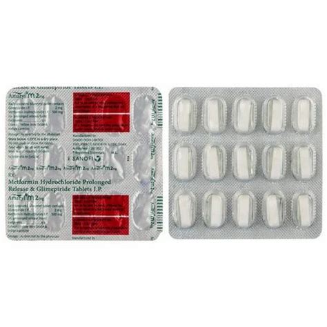 2mg Amaryl Tablets At ₹ 200stripe Anti Diabetic Drugs In Nagpur Id