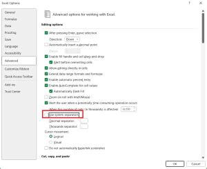 How To Change Excel CSV Separator MyExcelOnline